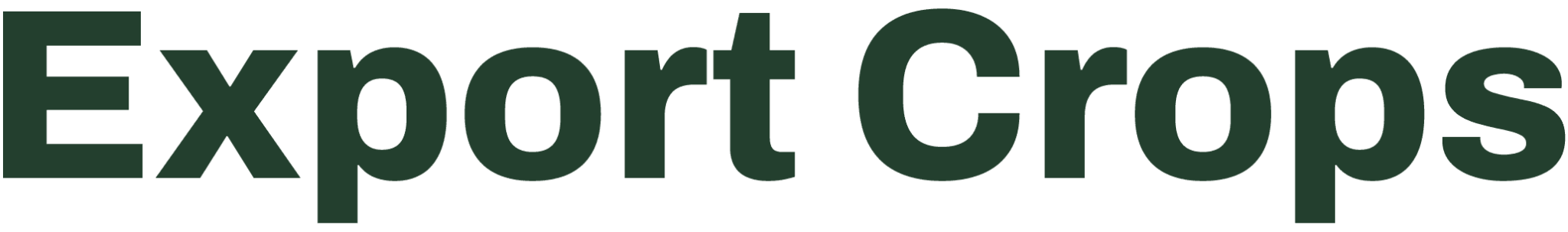 Our Services – Export Crops